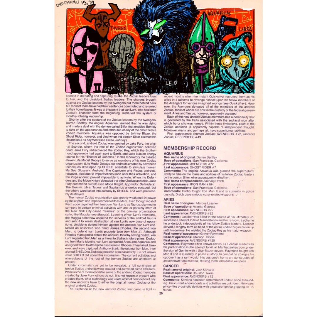 ArtStation - OHOTMU Zodiac