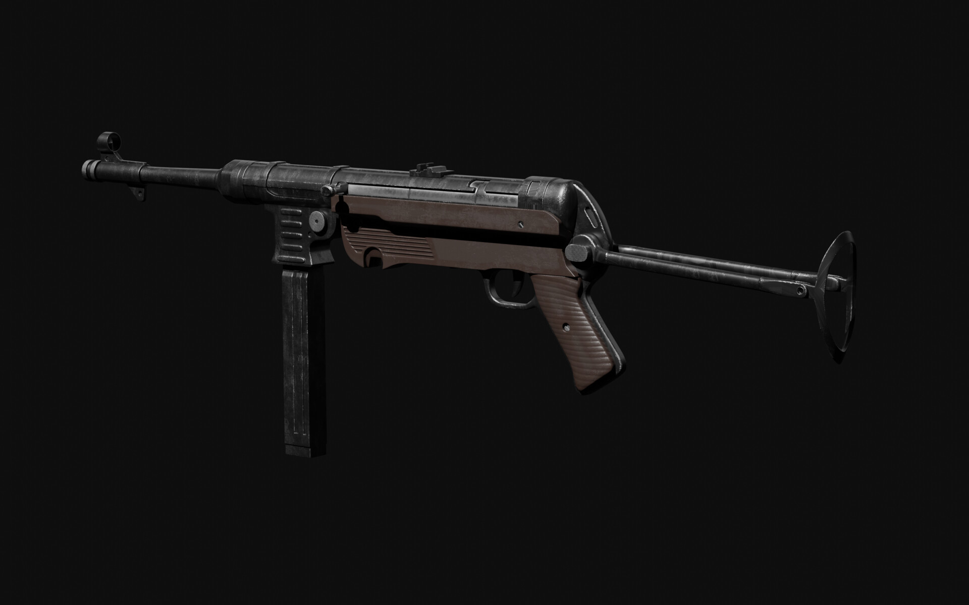 ArtStation - WW2 Germany MP40