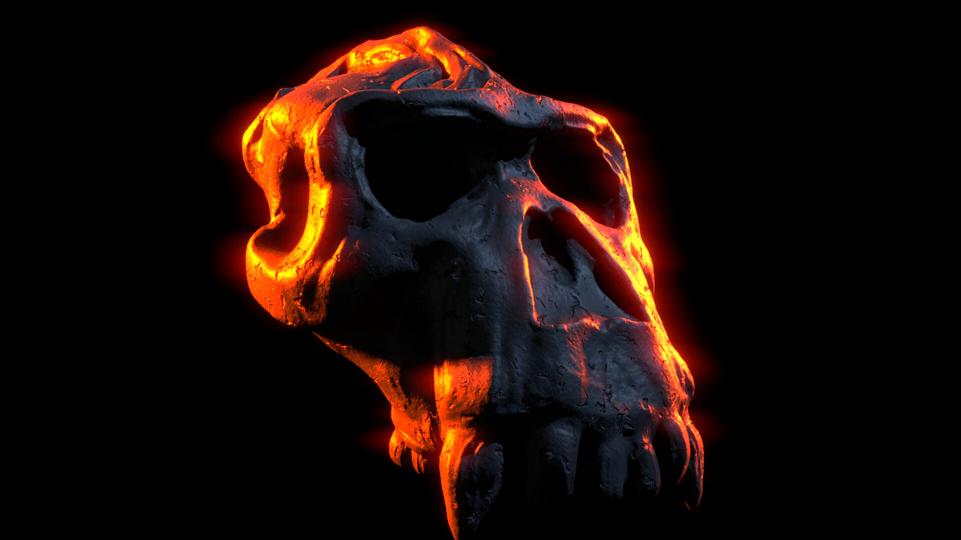 ArtStation - Ape Skull