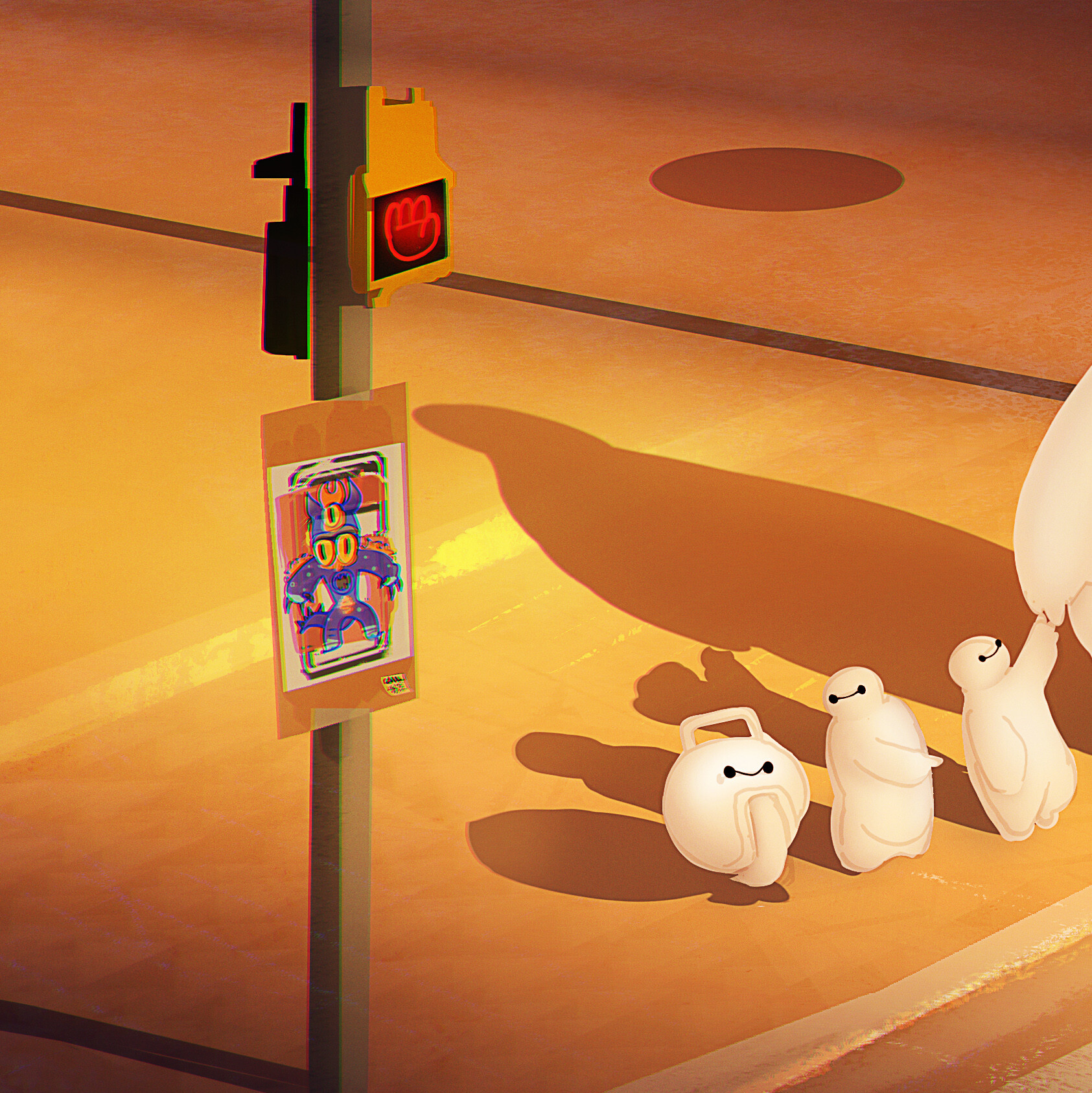 Guillaume Verdier - Baymax, family walk