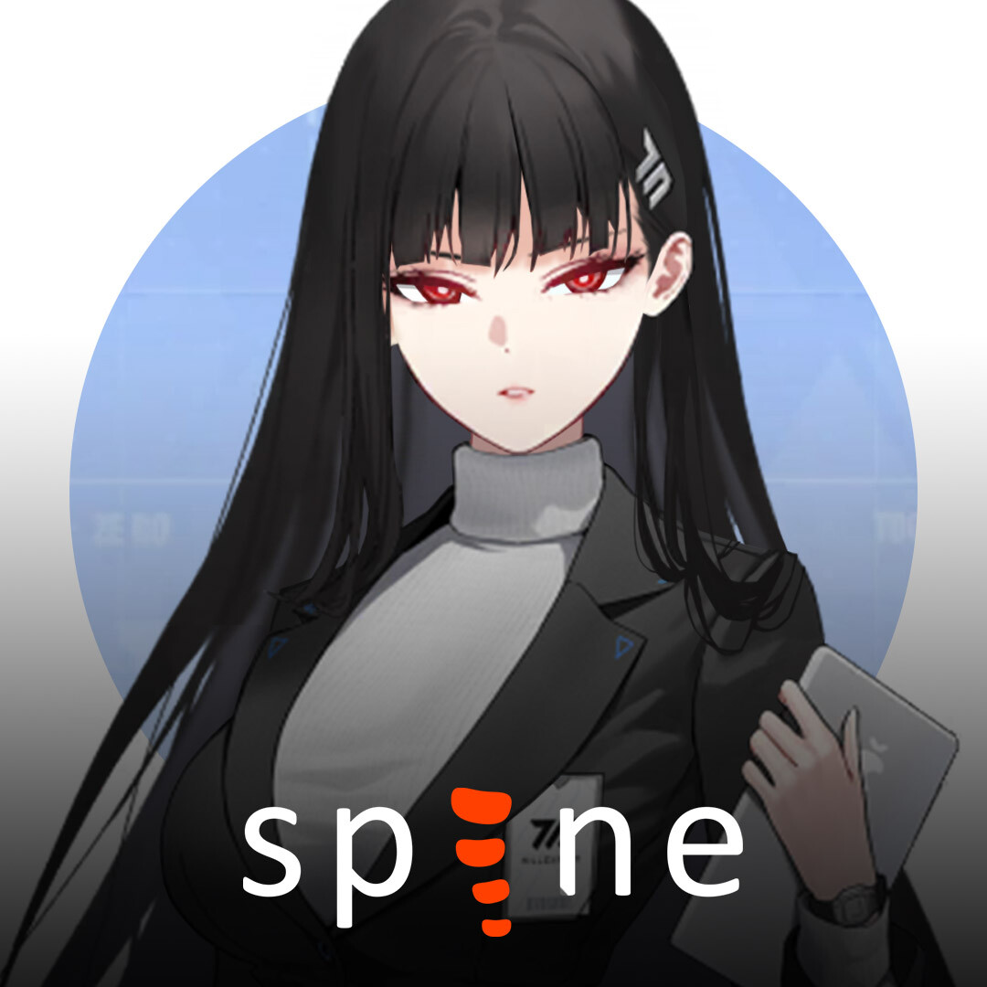 ArtStation - Spine 2d animation Rio [Blue Alchive]