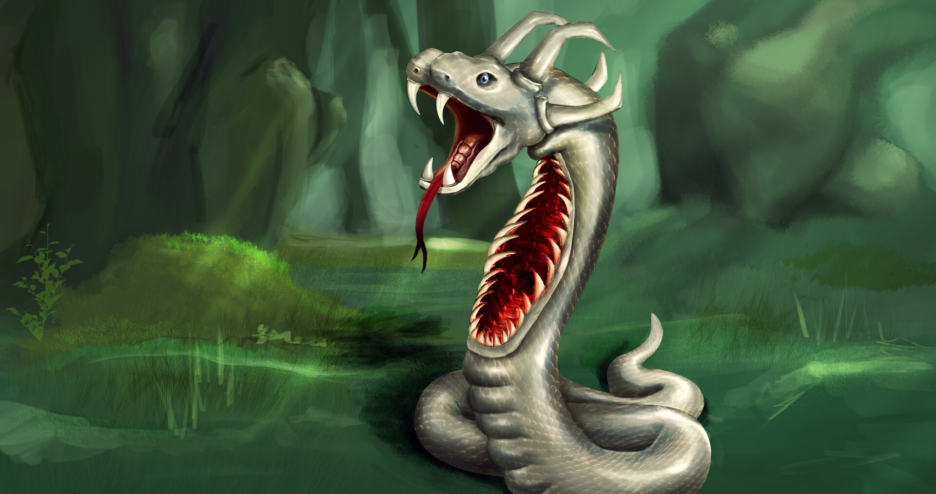 ArtStation - OPHIDIA - Makara's Shangri