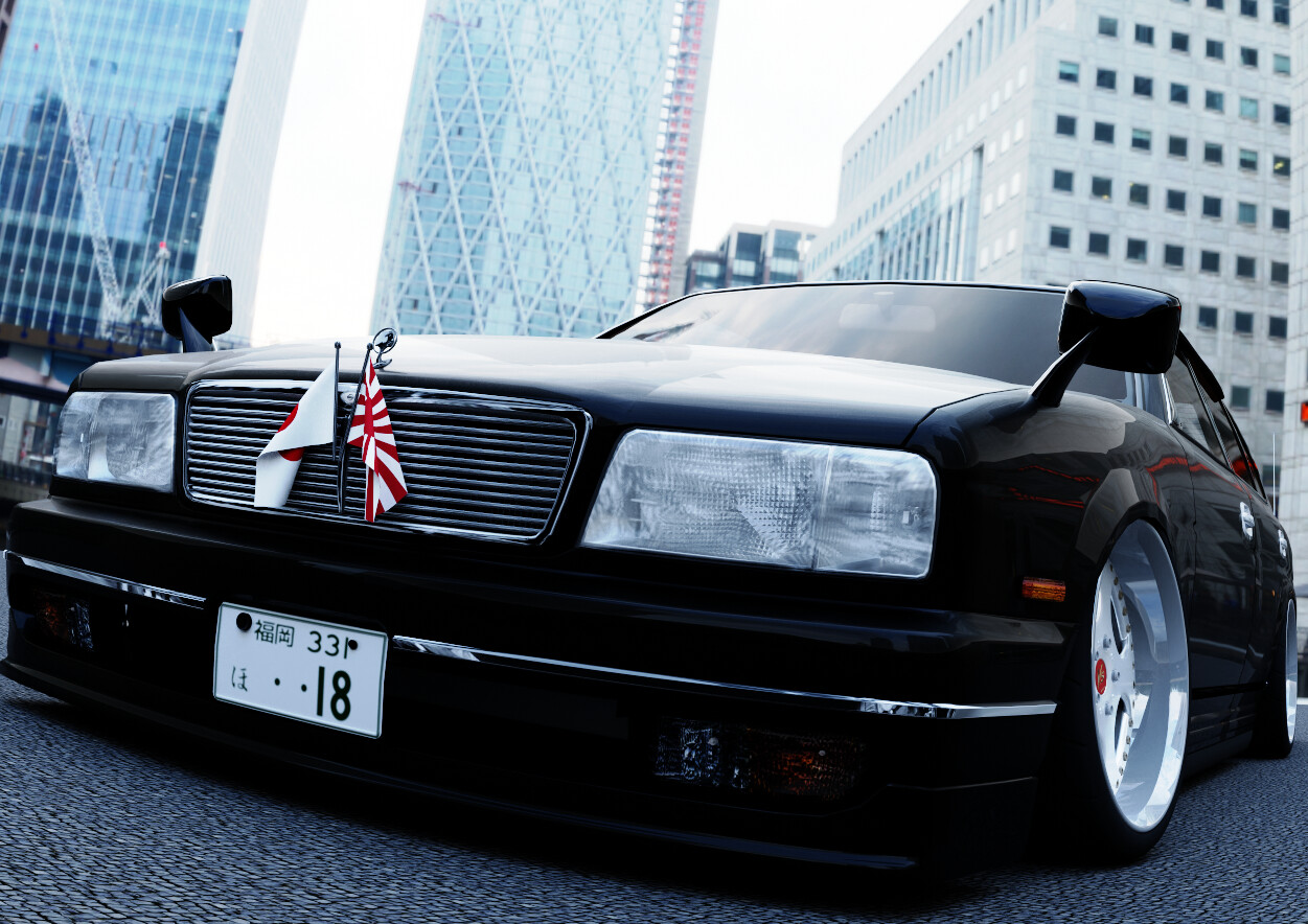 ArtStation - Nissan Y32 Cima