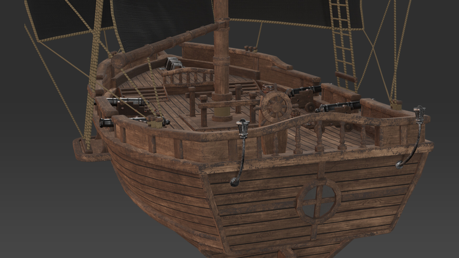 ArtStation - Pirate Ship