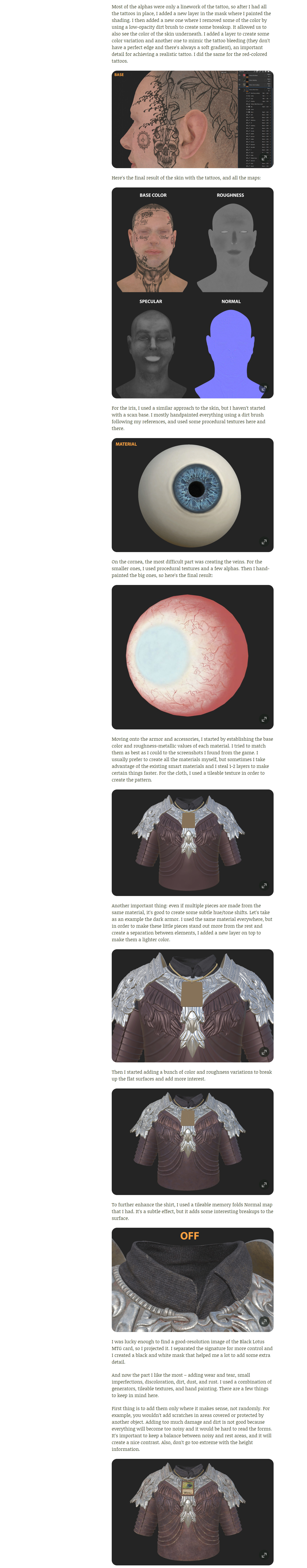 Andrei Bejan - 80LV Article - Recreating Post Malone in Maya, ZBrush ...