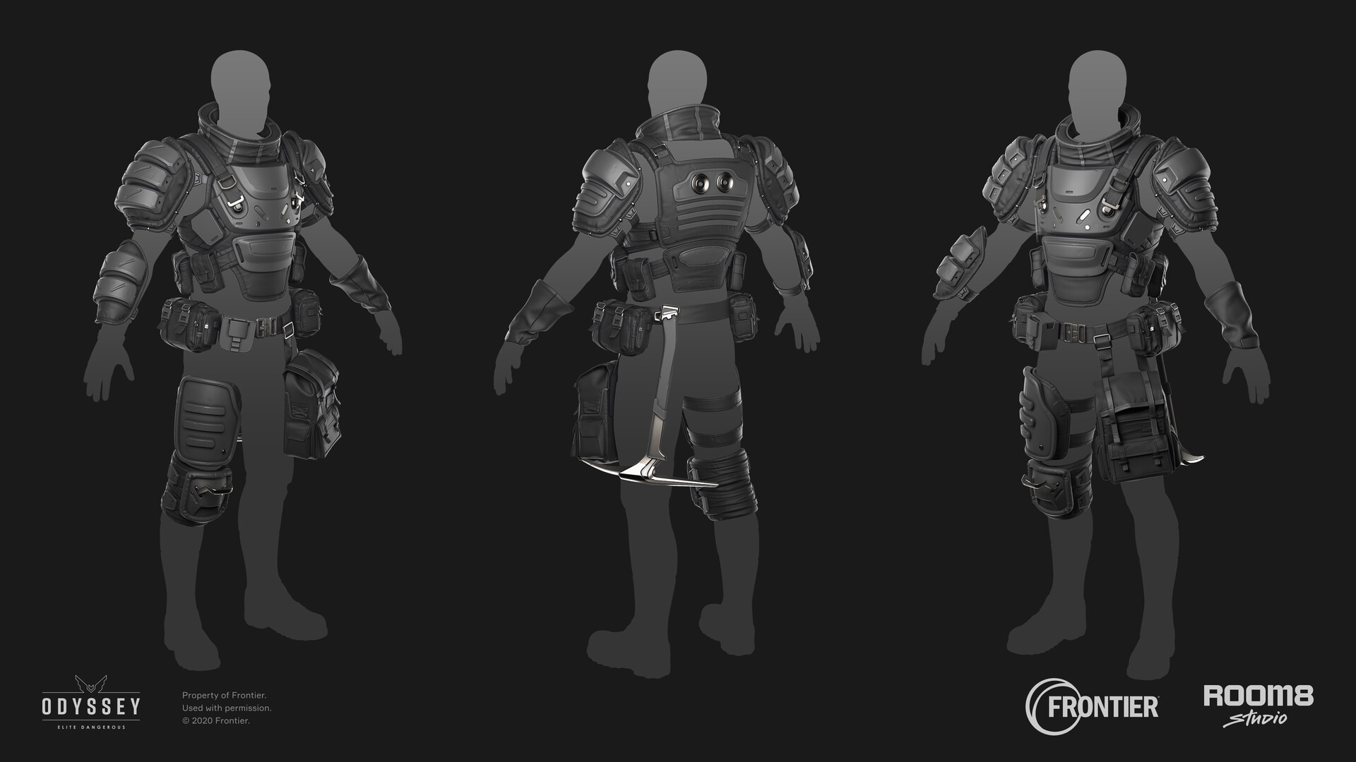 Room 8 Studio - Portfolio - Motherlode - Character Set (Elite Dangerous ...