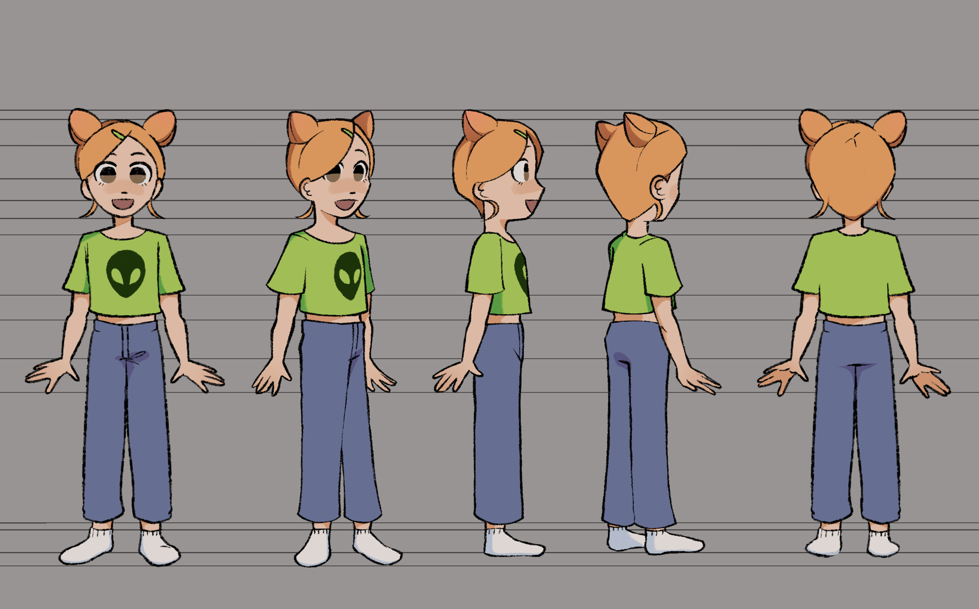 ArtStation - Turnaround Child