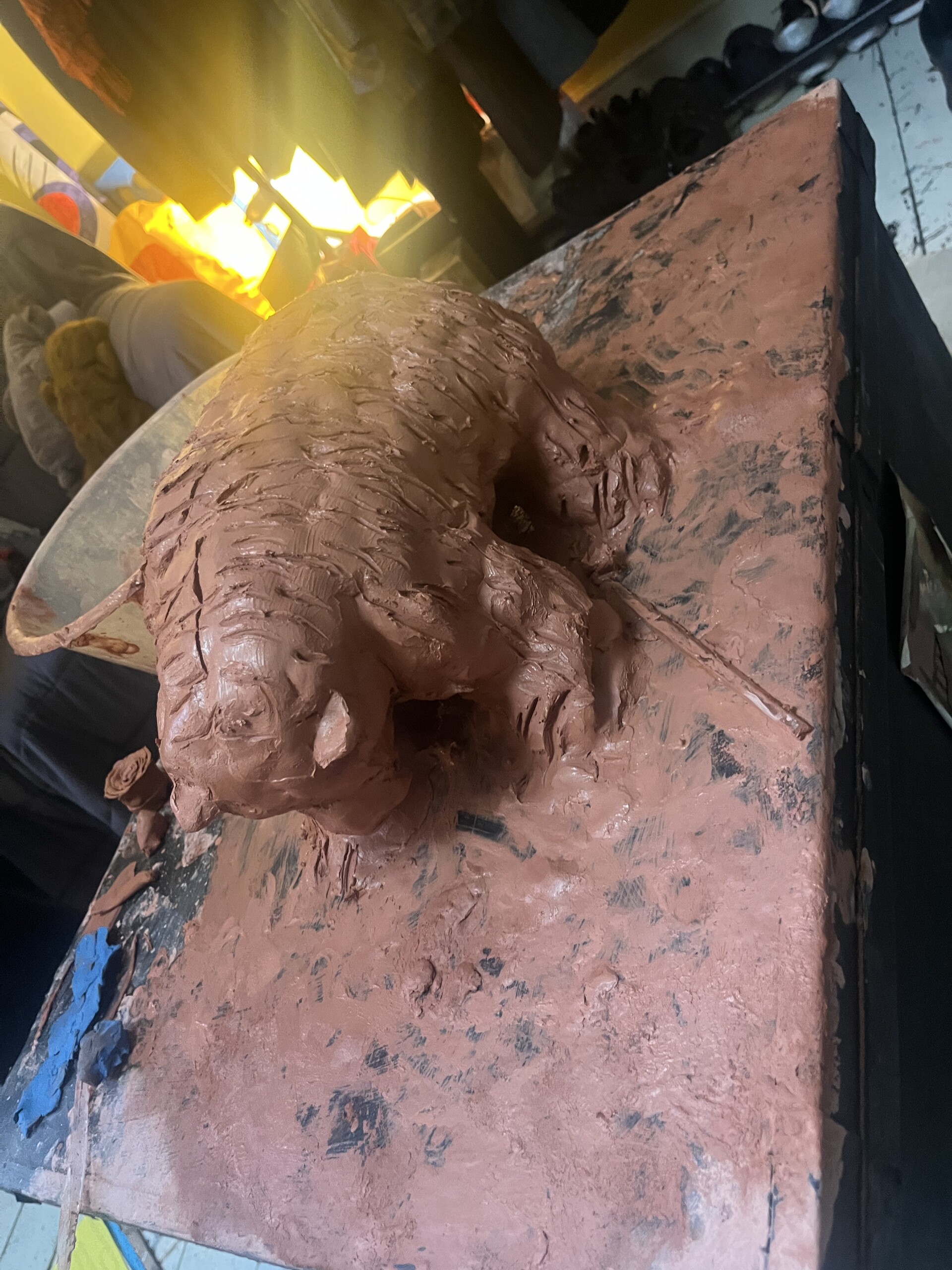 ArtStation - 3D clay model of Bobbard Brack Bear