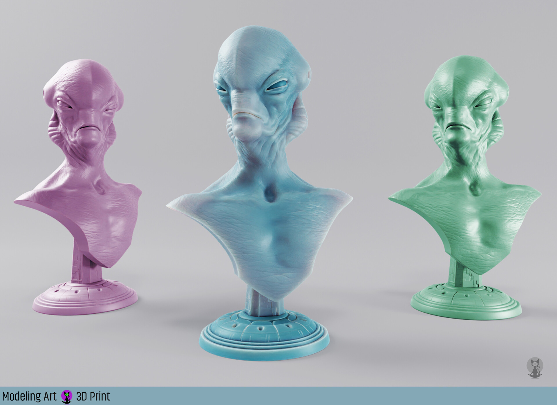 ArtStation - Alien Bust