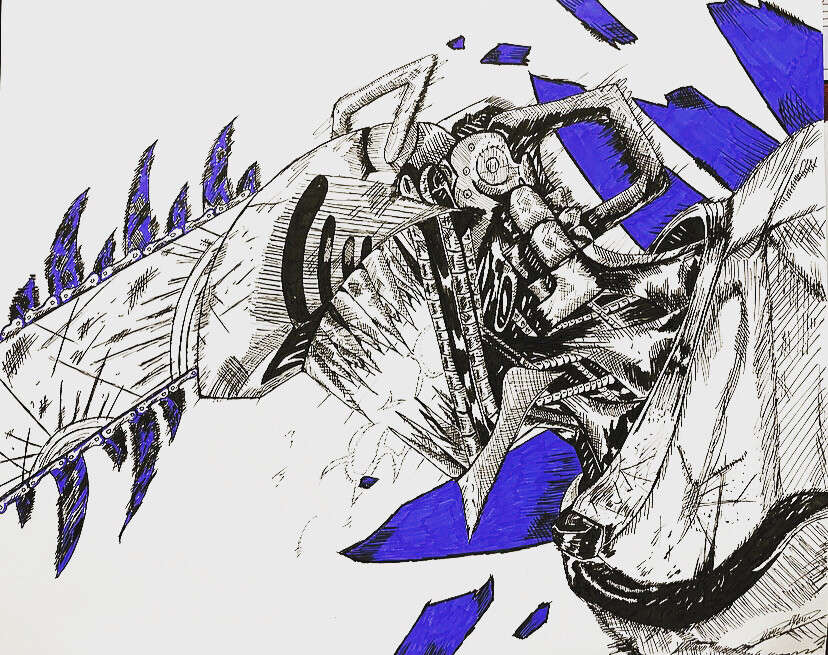 ArtStation - Denji - Chainsaw Man