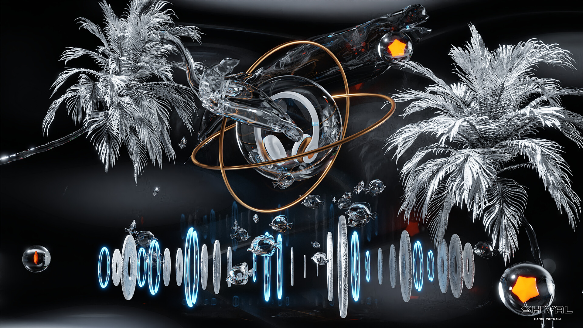 ArtStation - Sound Wave 3D