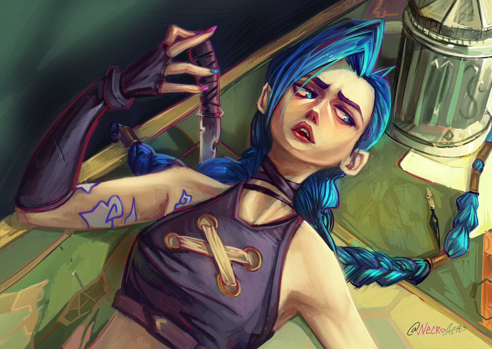 ArtStation - Jinx study