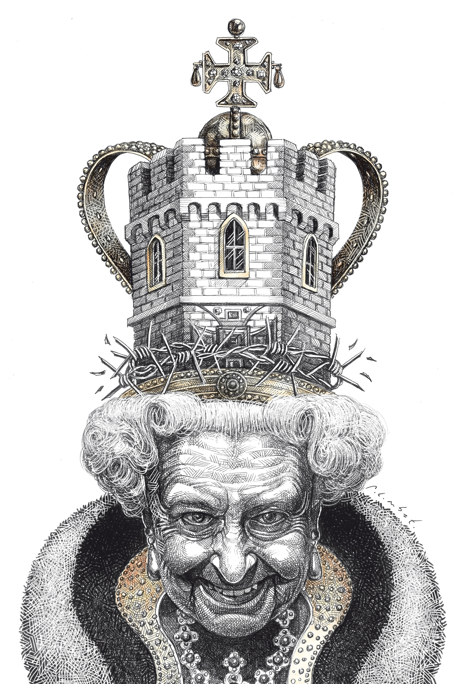 ArtStation - Queen Elizabeth II