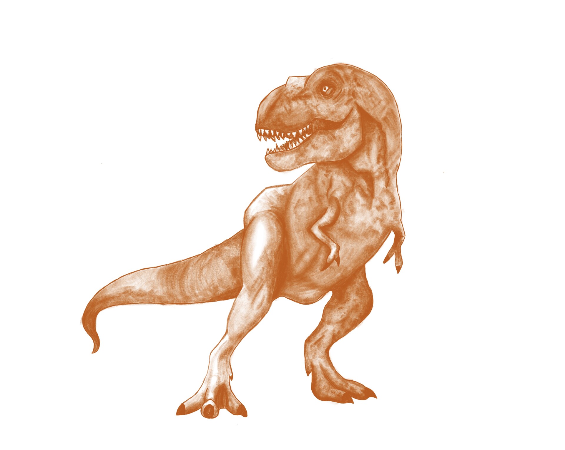 ArtStation - Anatomy Practices - Dinosaurs I