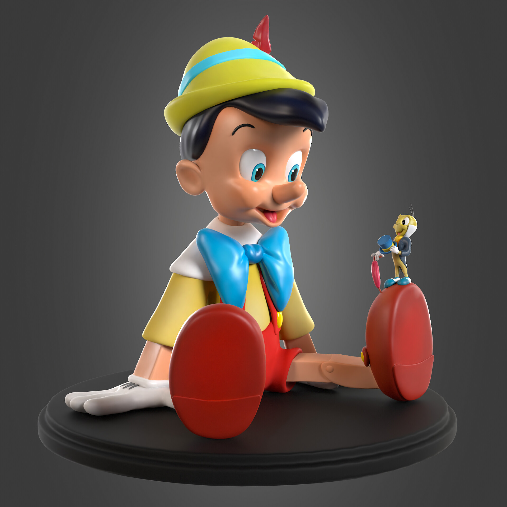 ArtStation - Pinocchio for printing