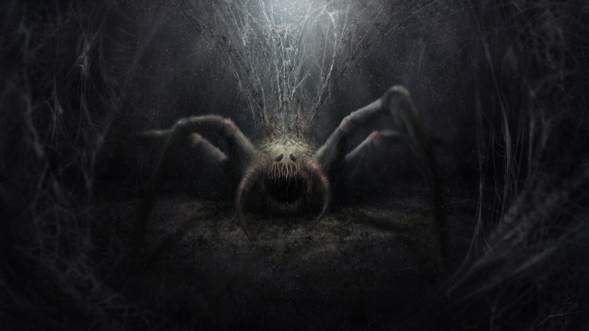 ArtStation - Spider Lair