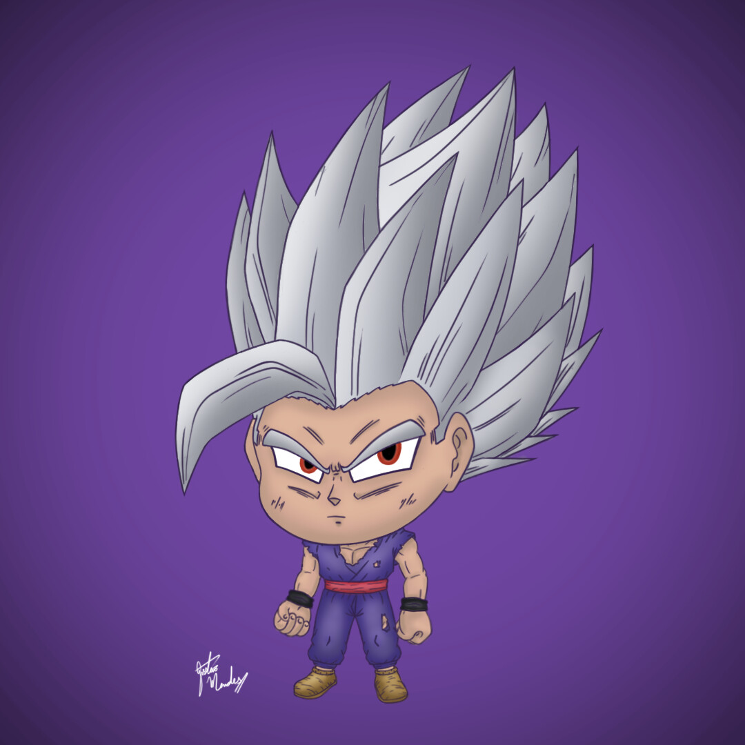 gohan chibi drawing