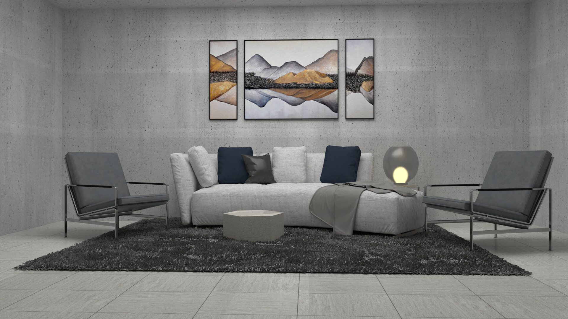 ArtStation - Sala acogedora