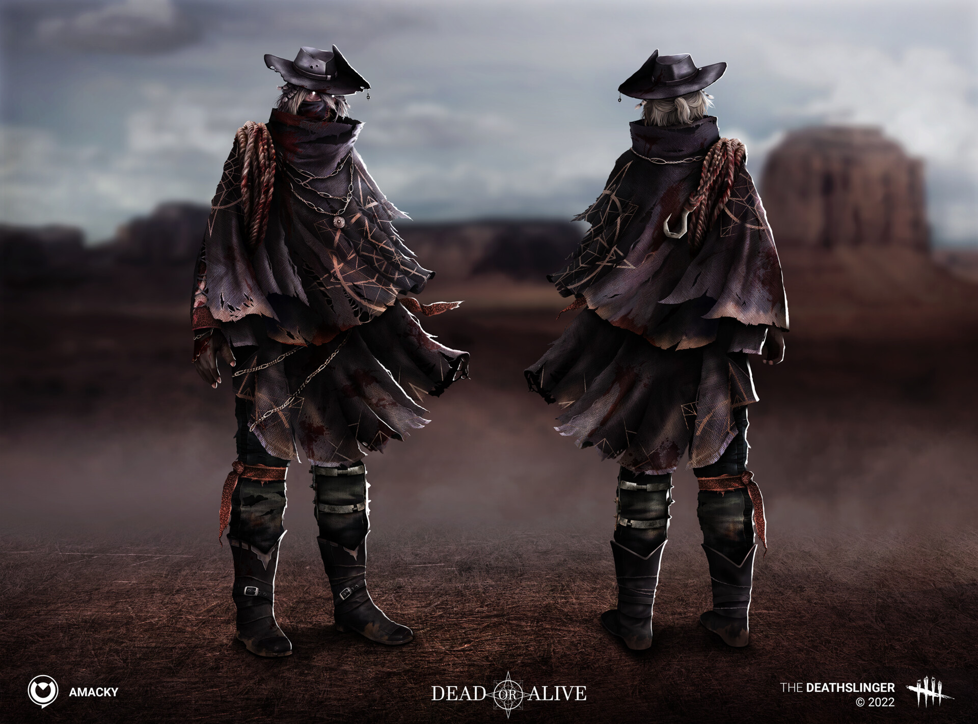 ArtStation - DEAD BY DAYLIGHT | DEAD OR ALIVE - The Deathslinger