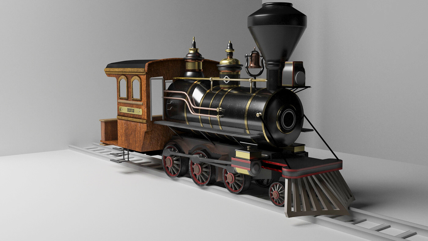 ArtStation - Locomotive Toy