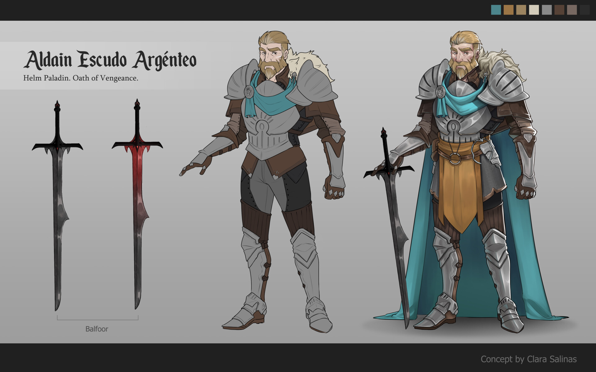 ArtStation - Aldain Argent Shield Concept.