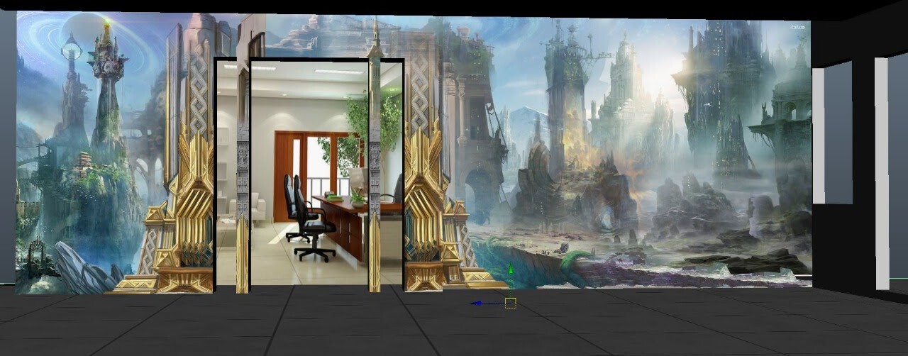 ArtStation - matte painting