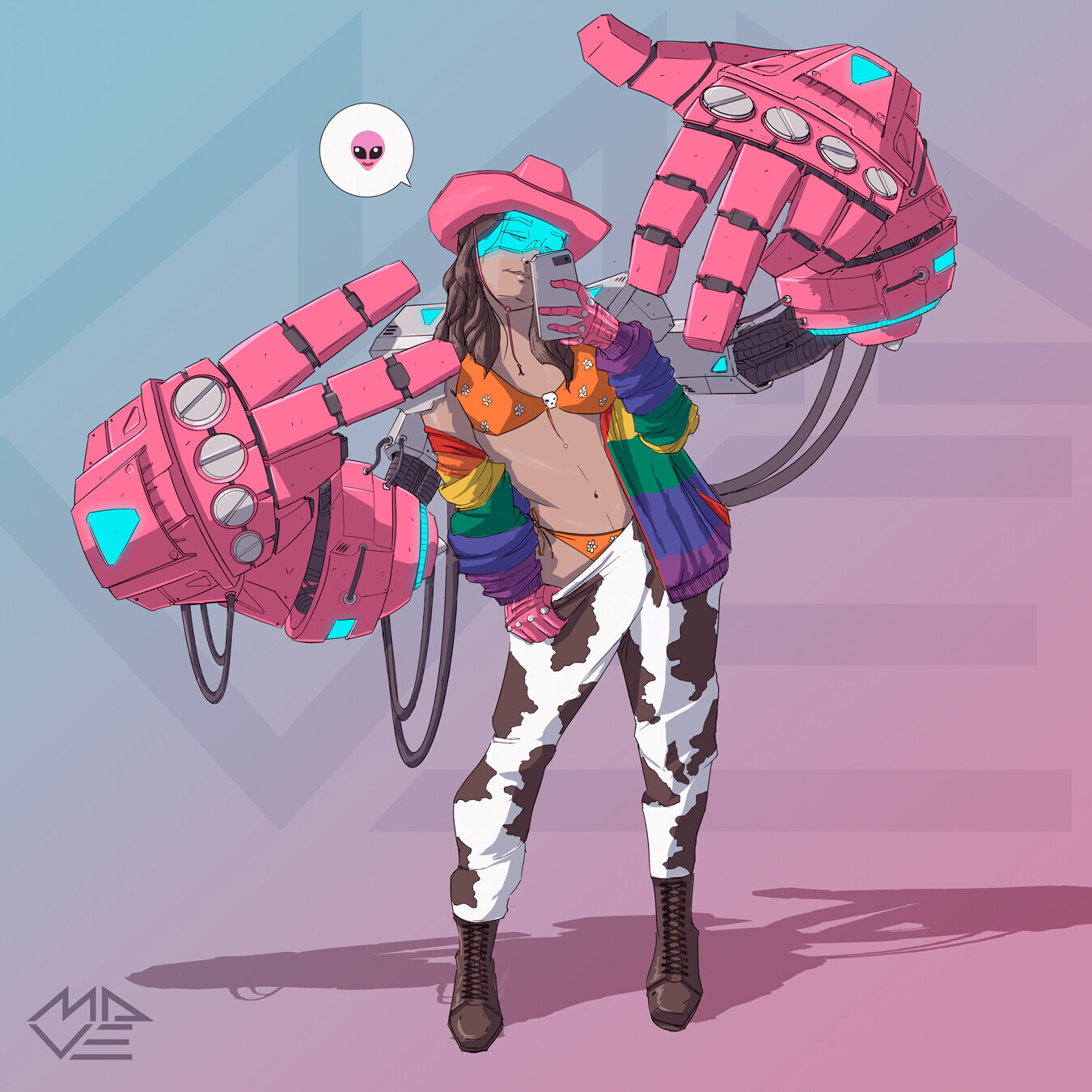 ArtStation - Party Robot Arms