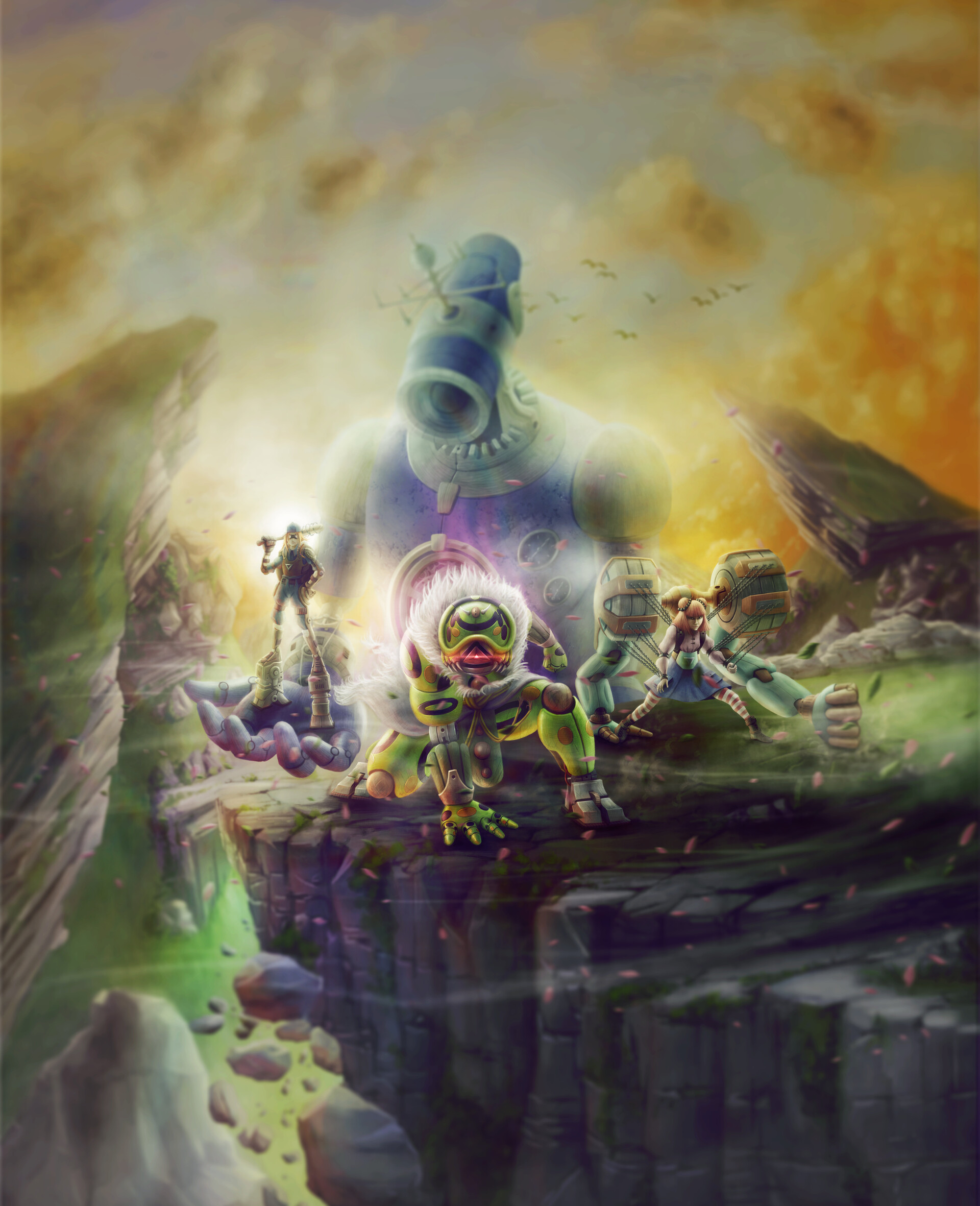 ArtStation - Ancient Robots