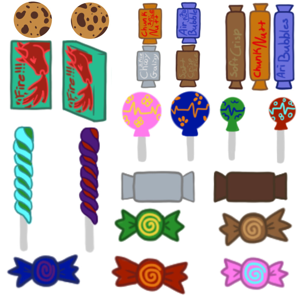 ArtStation - Halloween Candy1