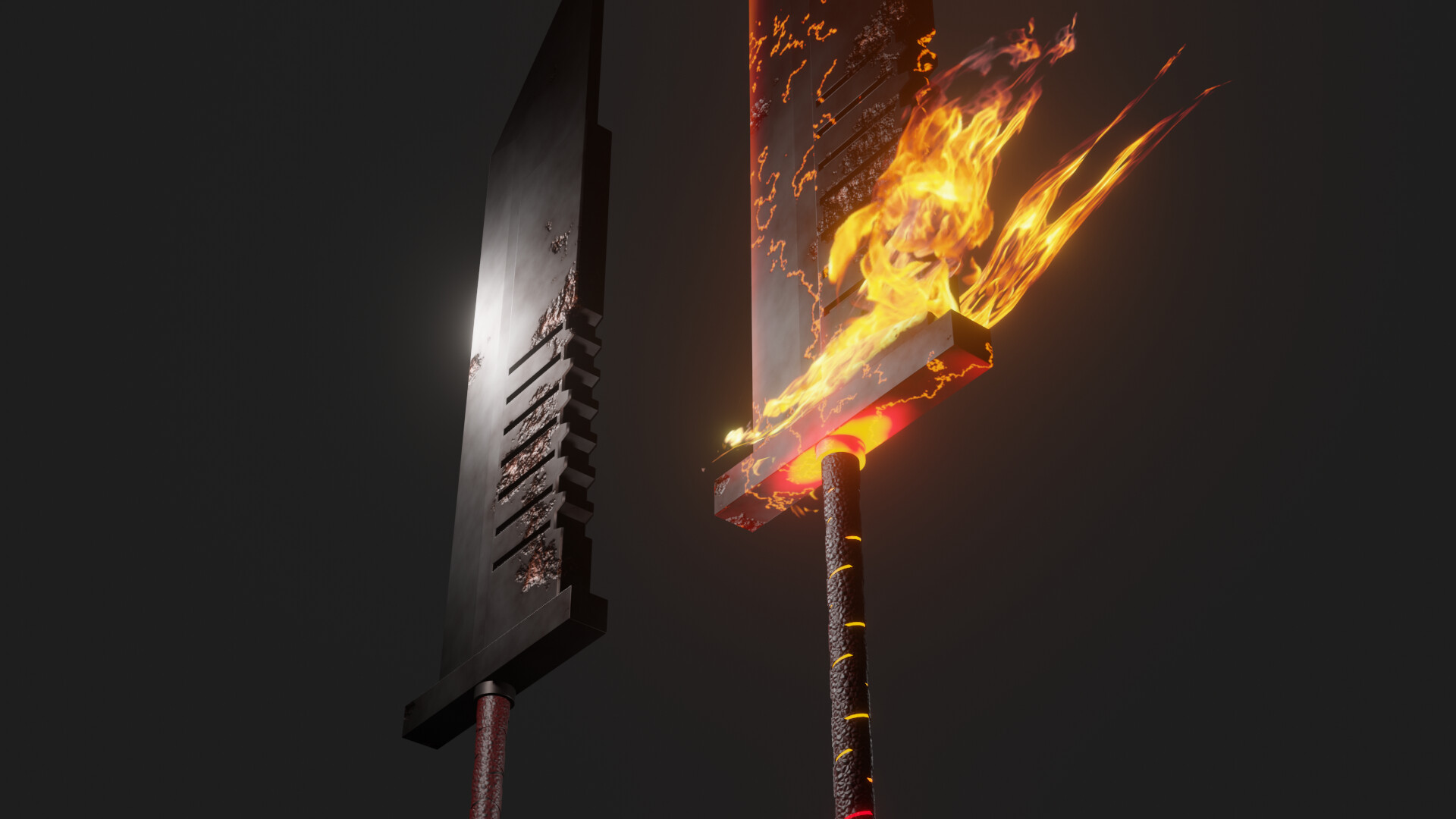 Aldrian T. - Salamander Buster Sword