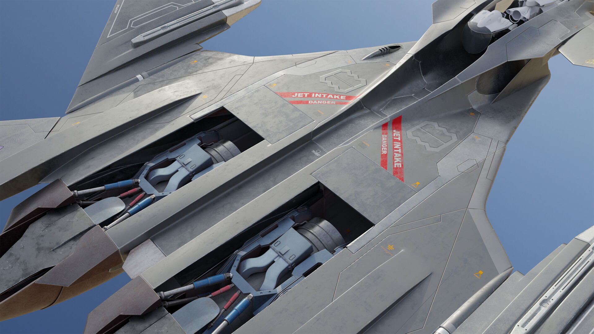 ArtStation - Yukikaze FFR-41MR Mave_Engine