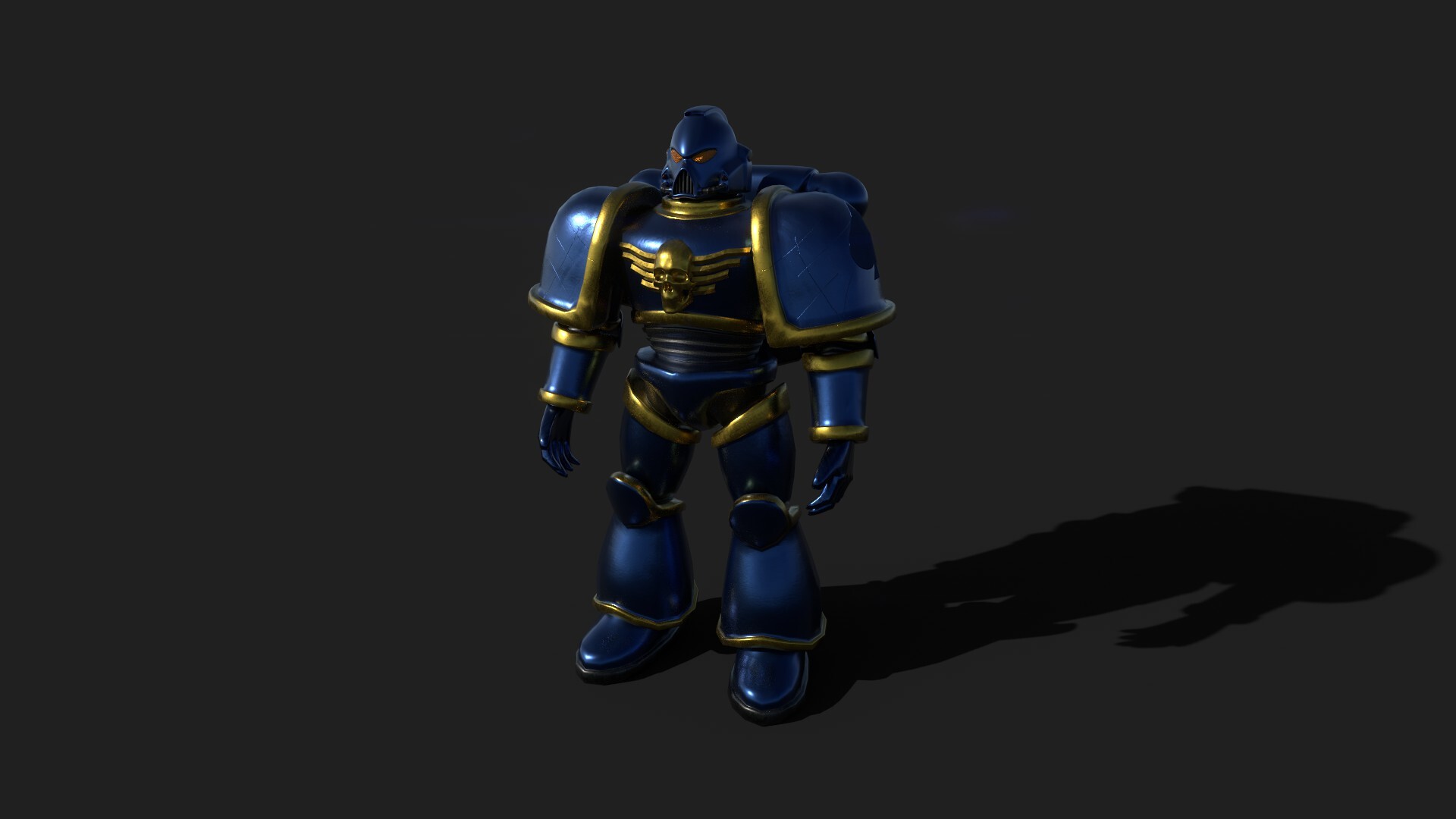 ArtStation - Warhammer 40K Space Marine