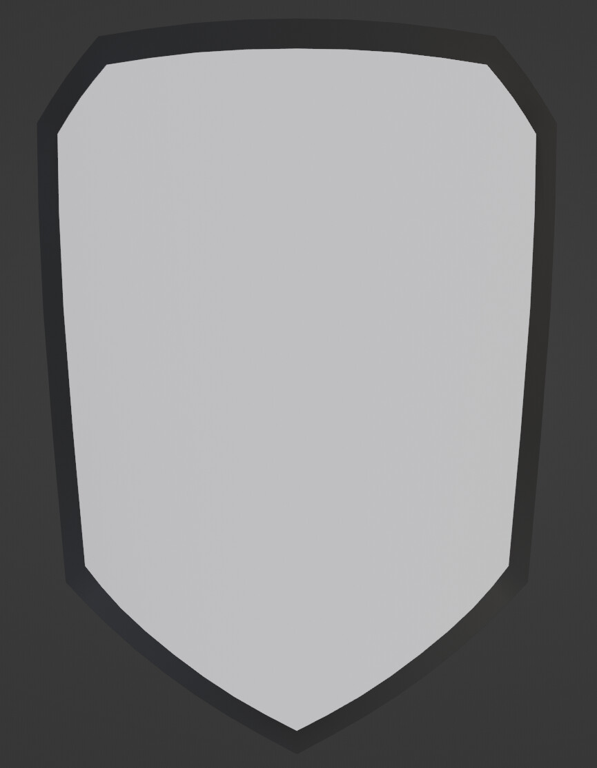 ArtStation - Lowpoly SAO Shield