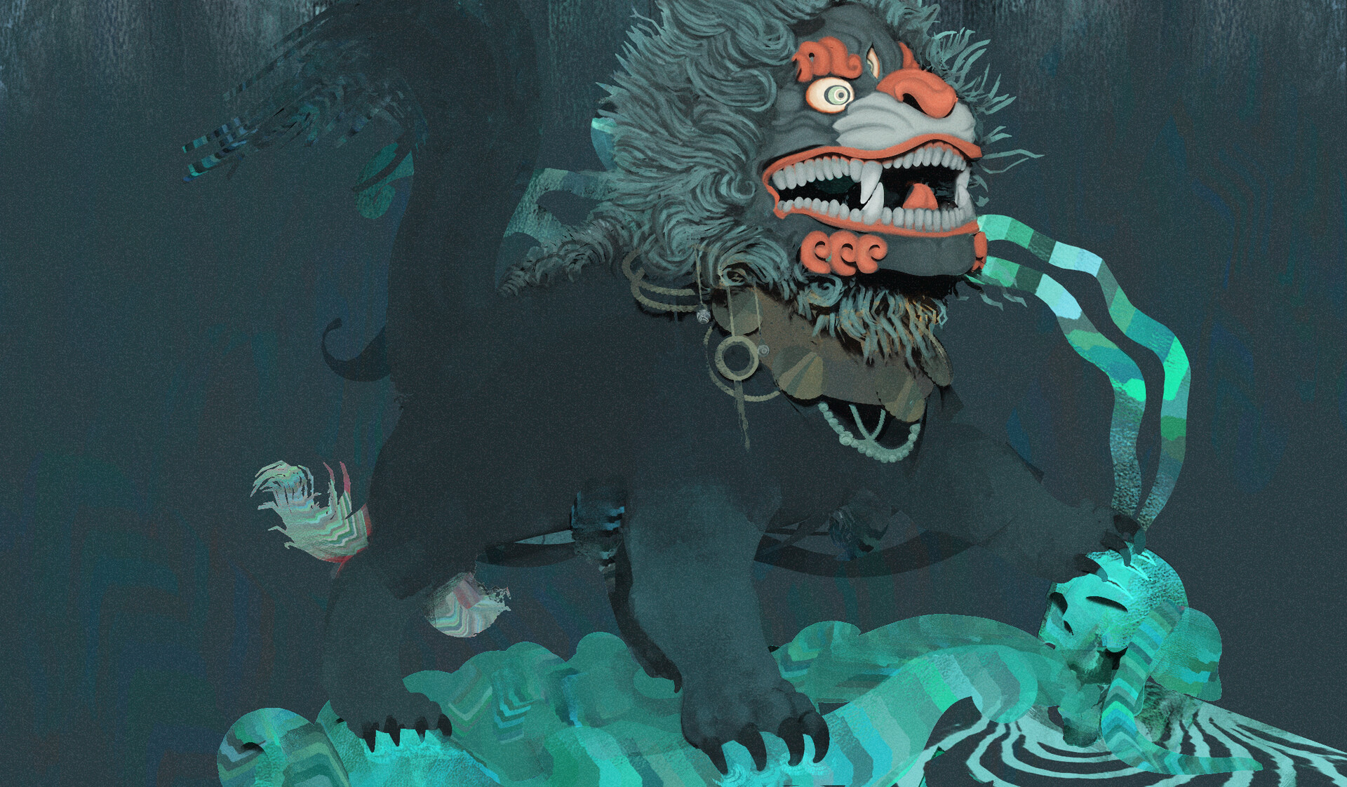 ArtStation - SNOW LION