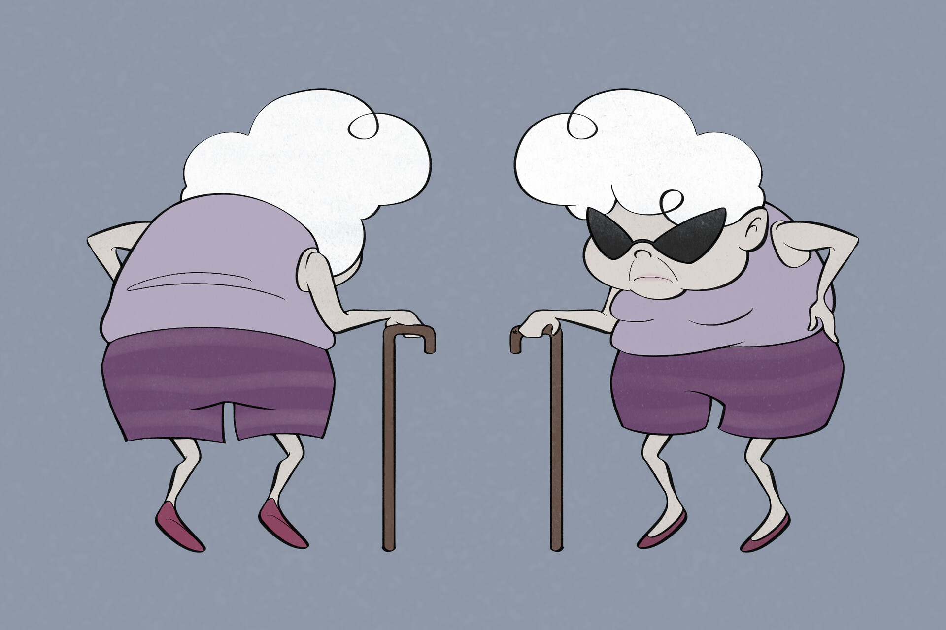 ArtStation - Granny Turnaround