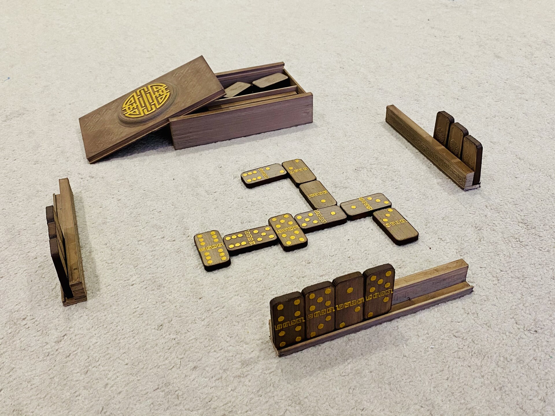 ArtStation - Domino Double Six Design