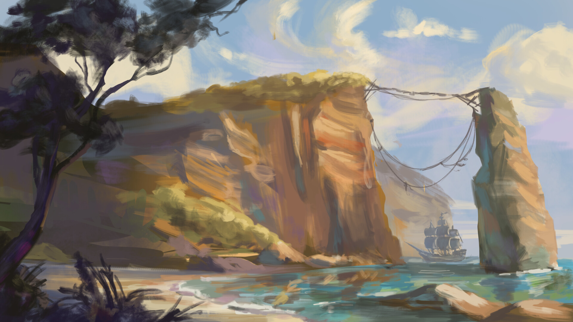 ArtStation - Pirate Paradise