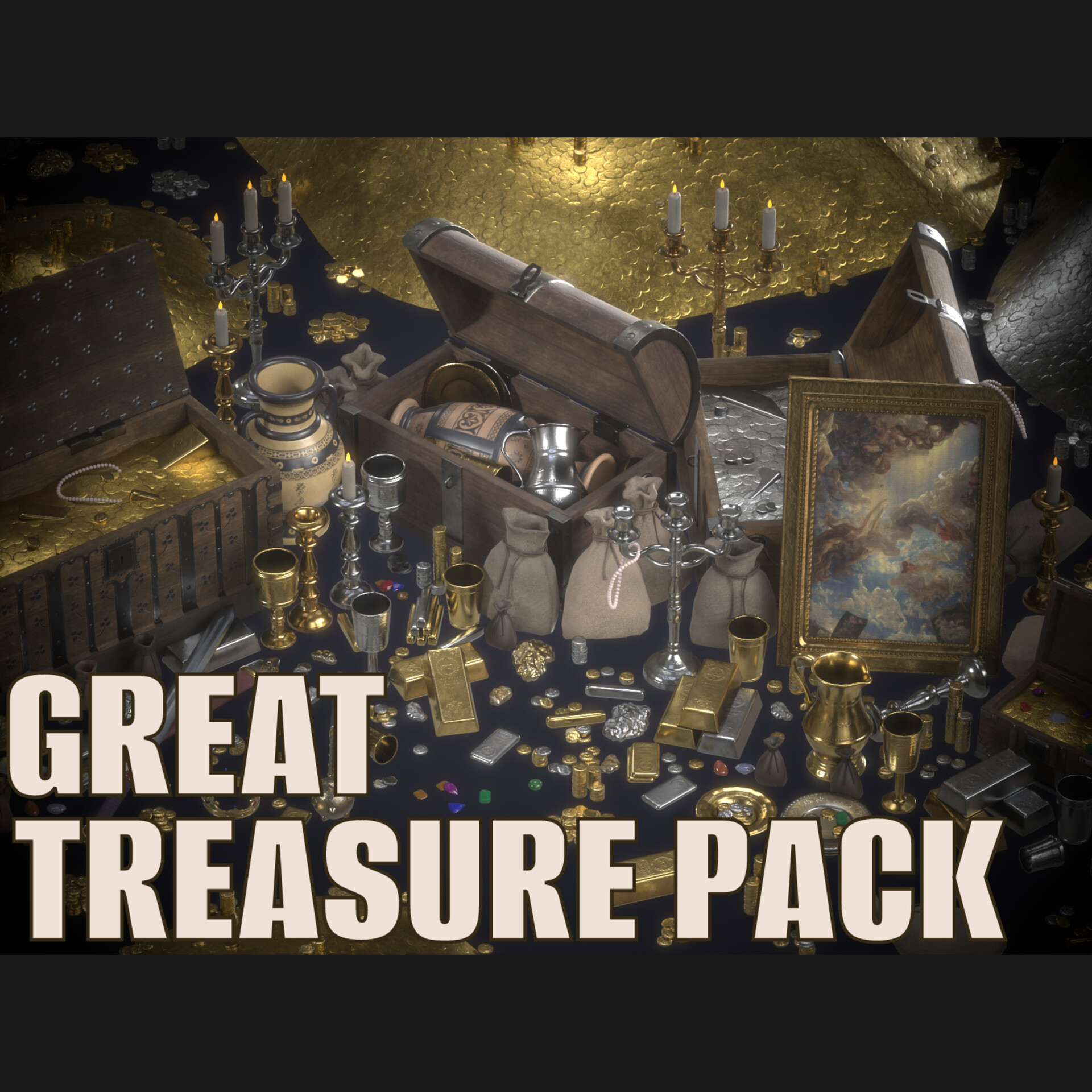 ArtStation - Great Treasure Pack