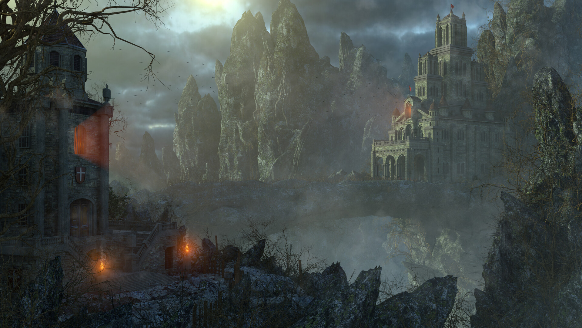 ArtStation - Moon Castle