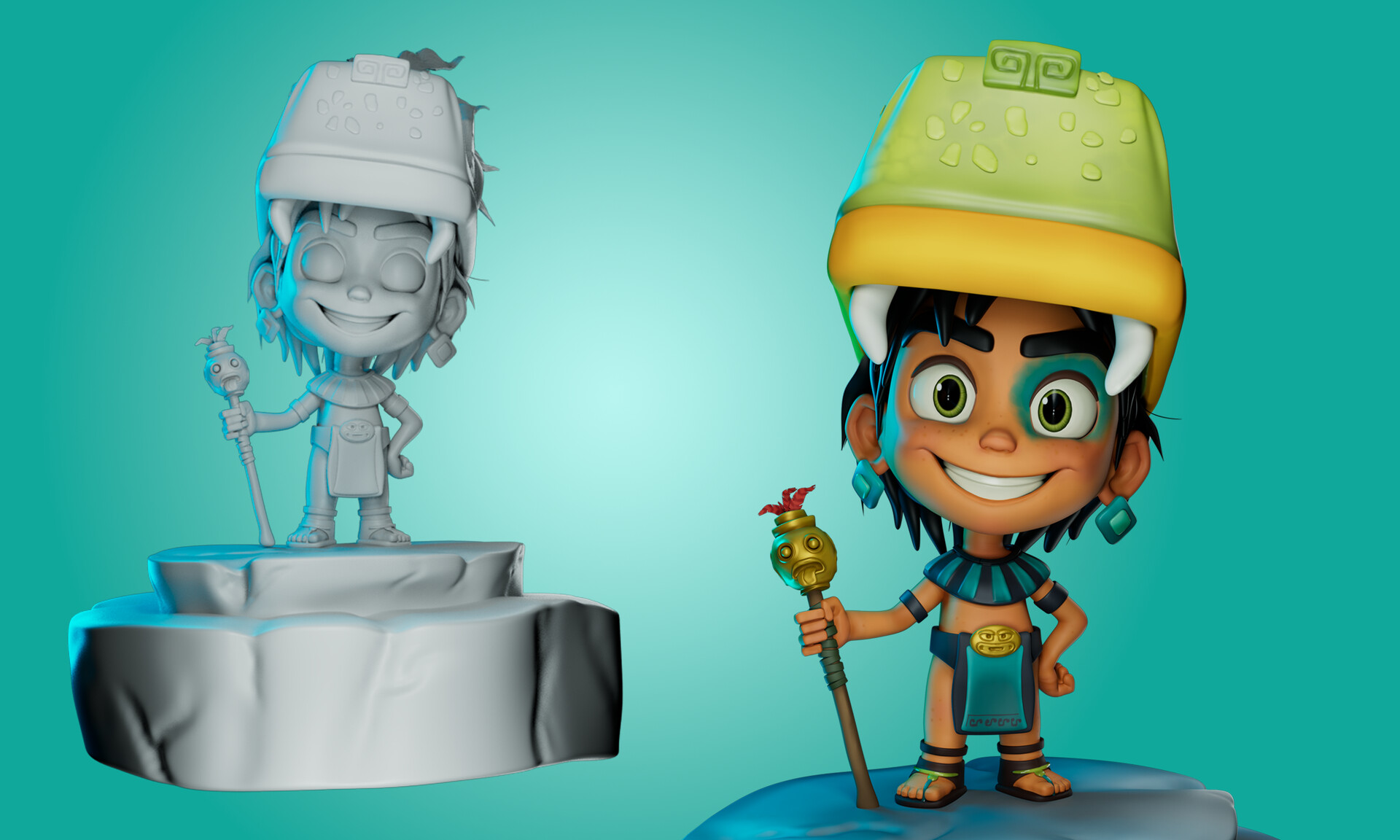 Lidiana Lima - Guto (Aztec Boy)