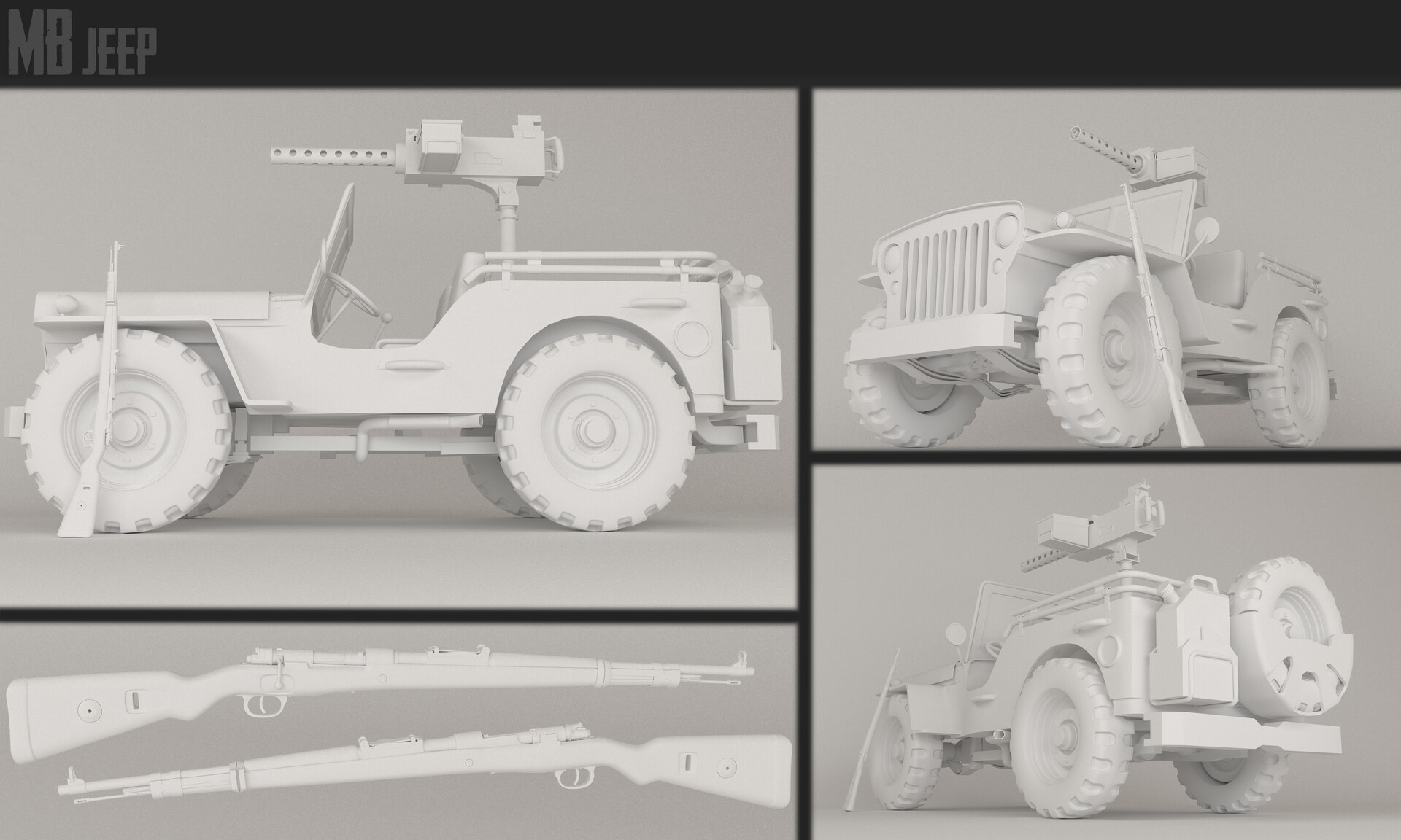 ArtStation - MB Jeep