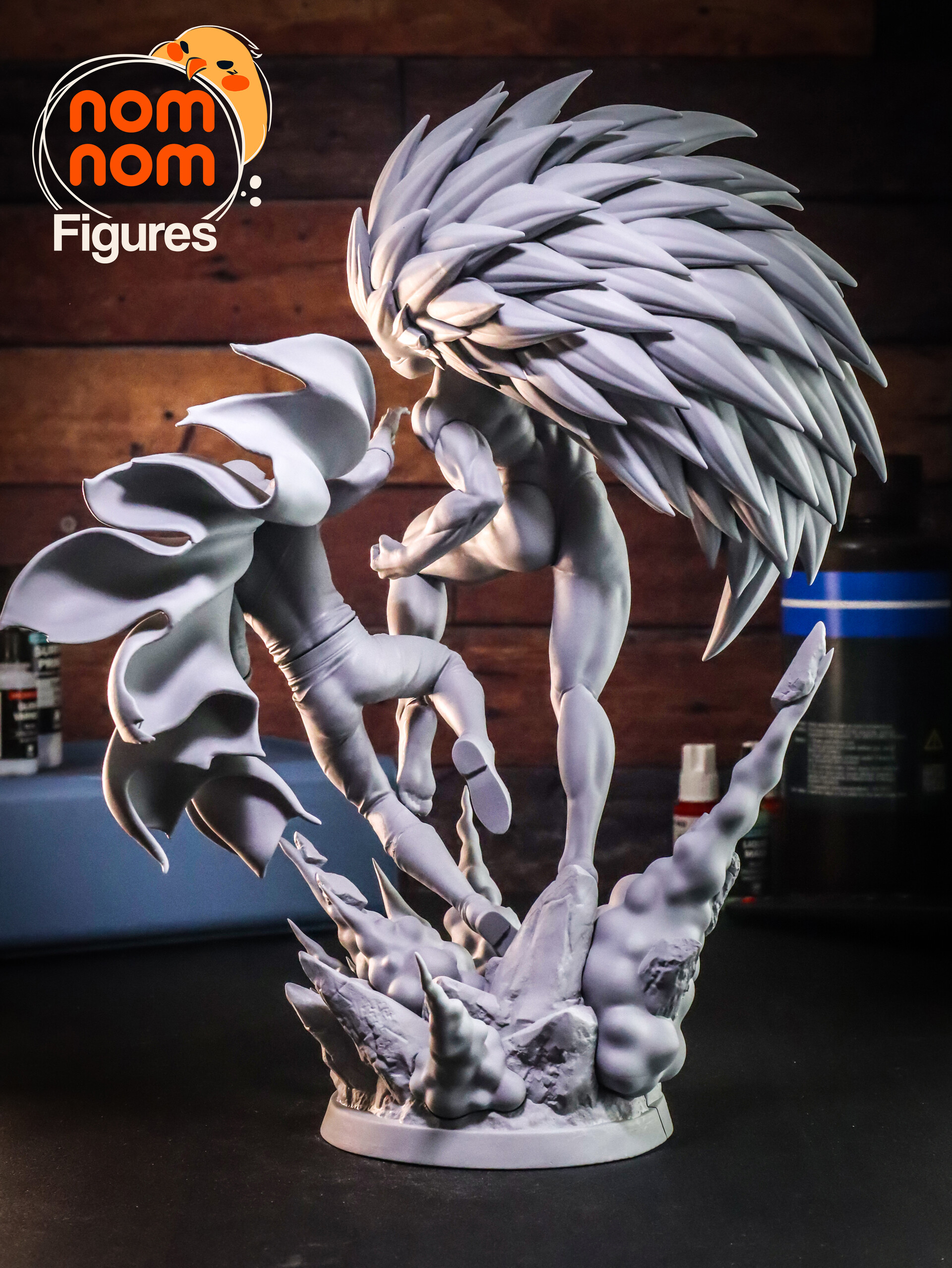 NomNom Figures - Saitama vs Boros - One Punch Man