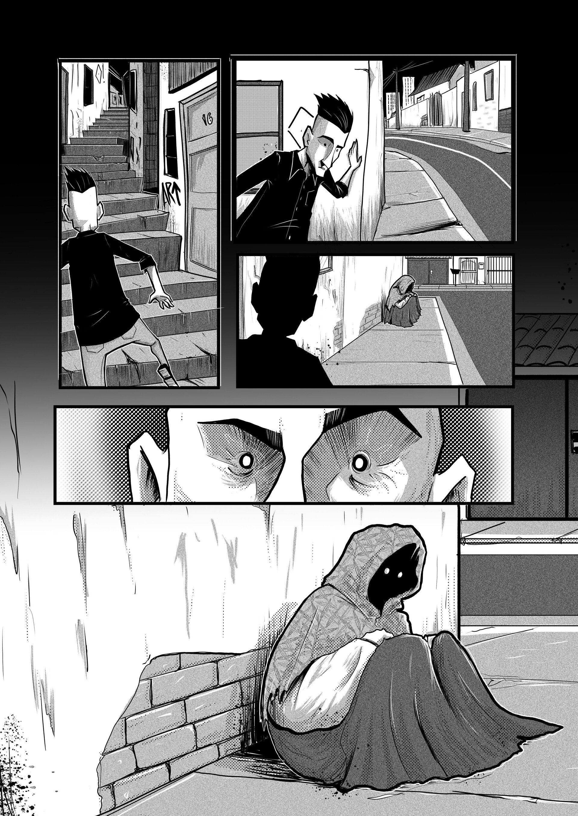 ArtStation - Hungry comic pages