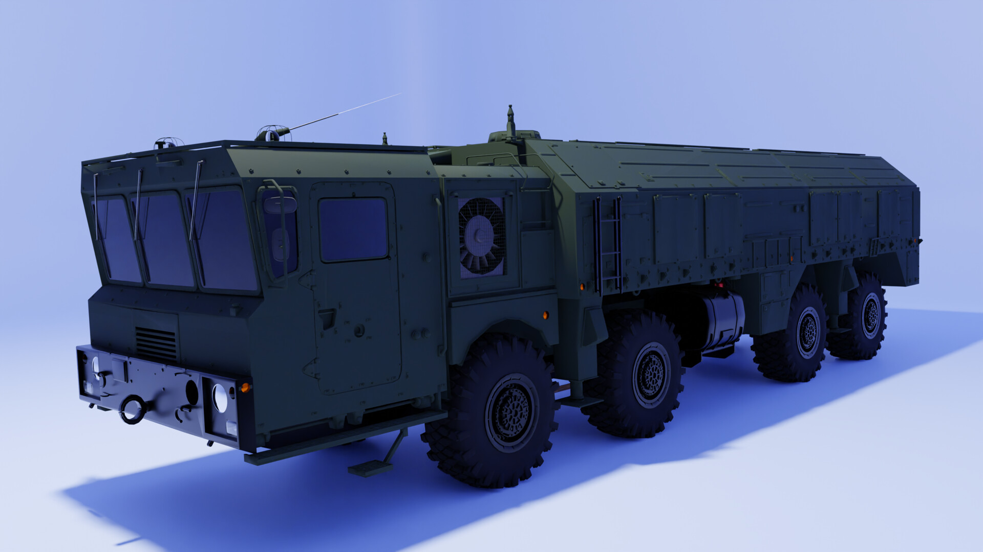 ArtStation - Iskander-M Russian missile complex