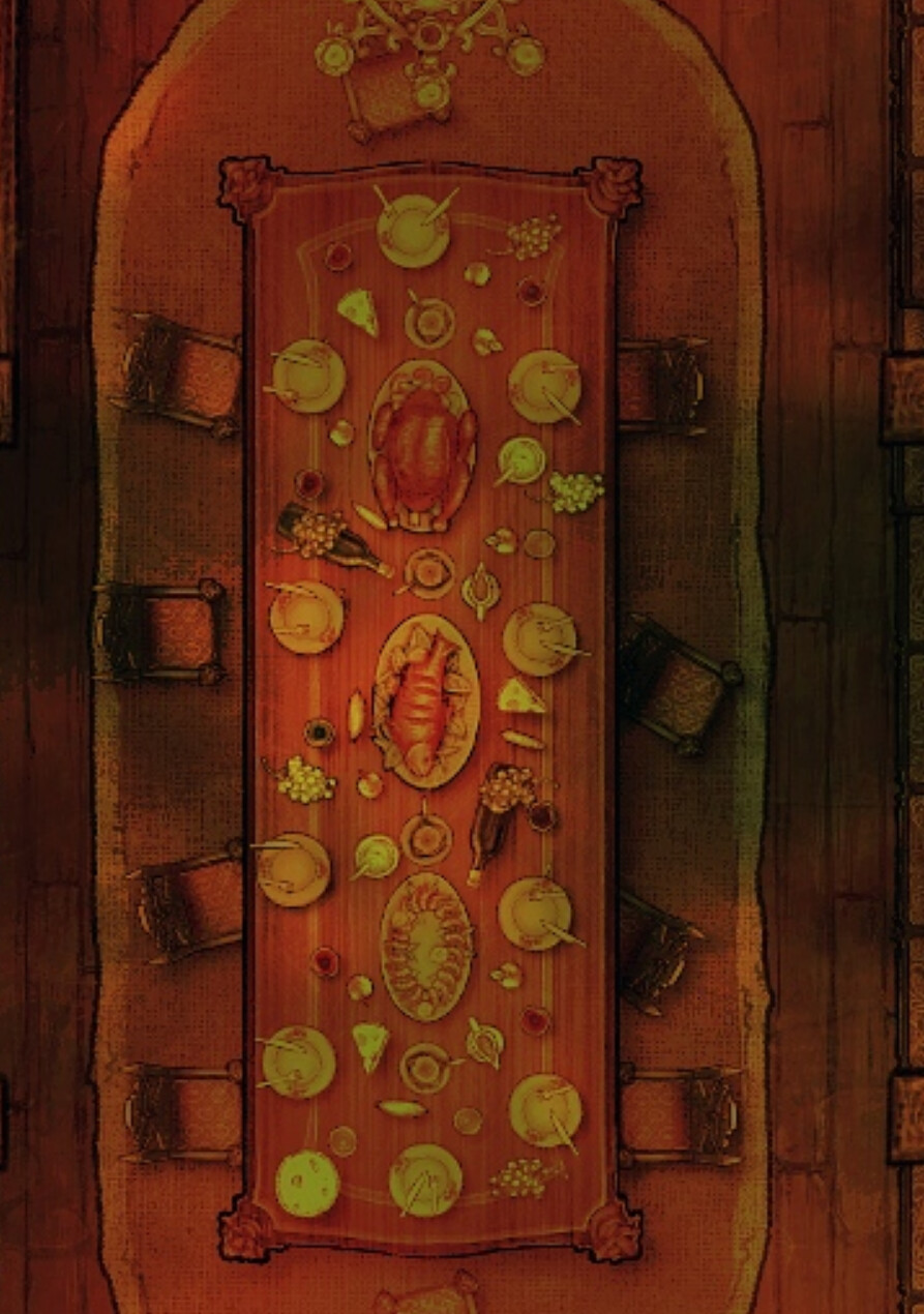 Detailed Dungeons - Falcon's Hunting Lodge (3rd Floor) (Night)