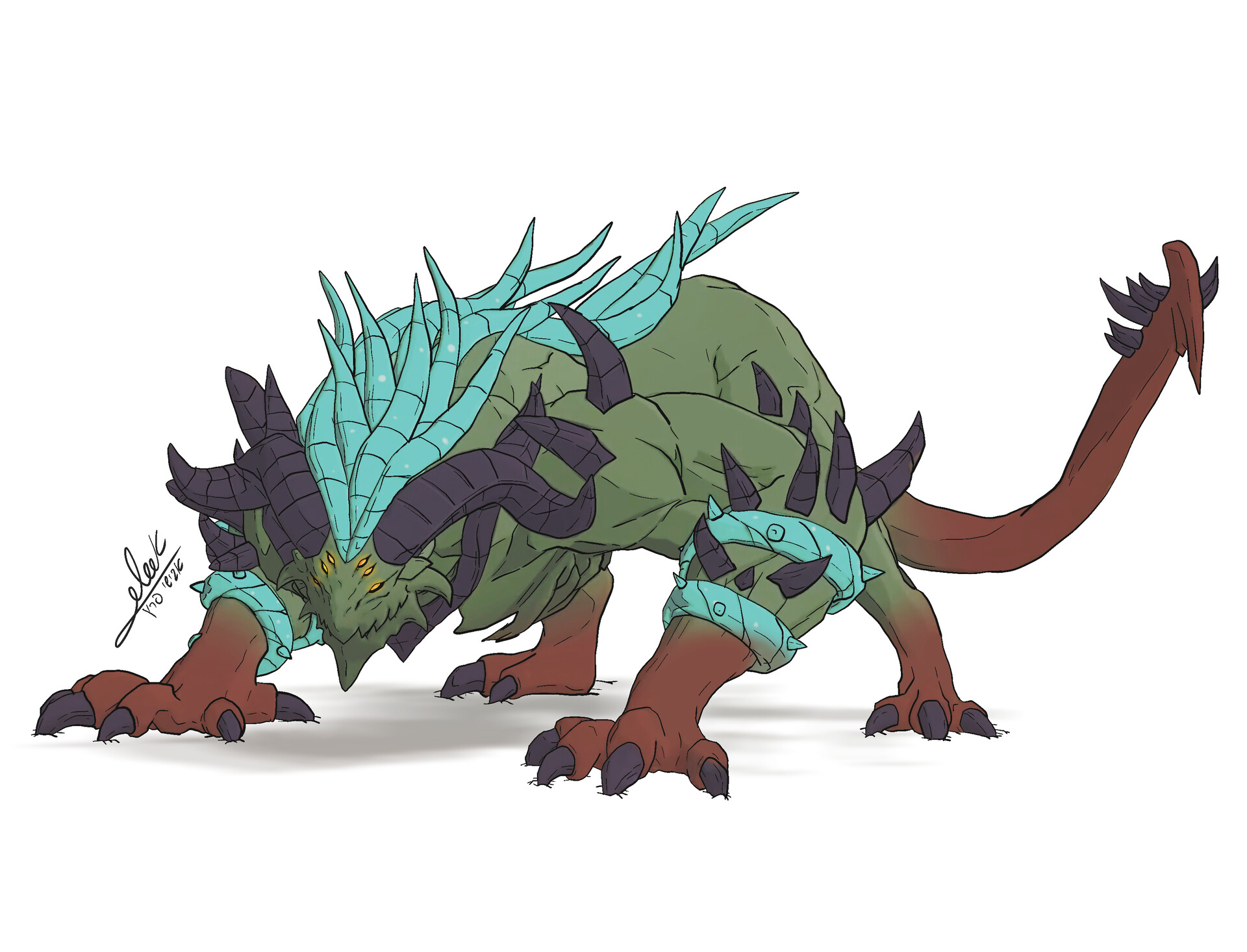 ArtStation - Bellmoth Boss (7DS)