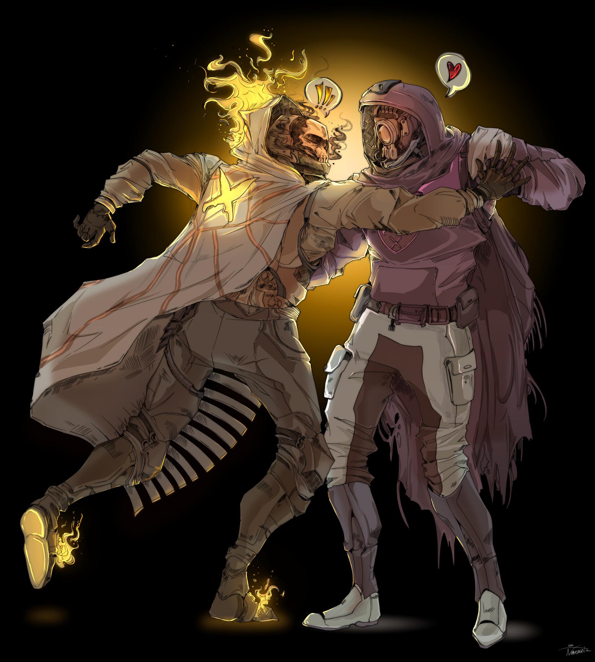 ArtStation - Destiny 2 guardians