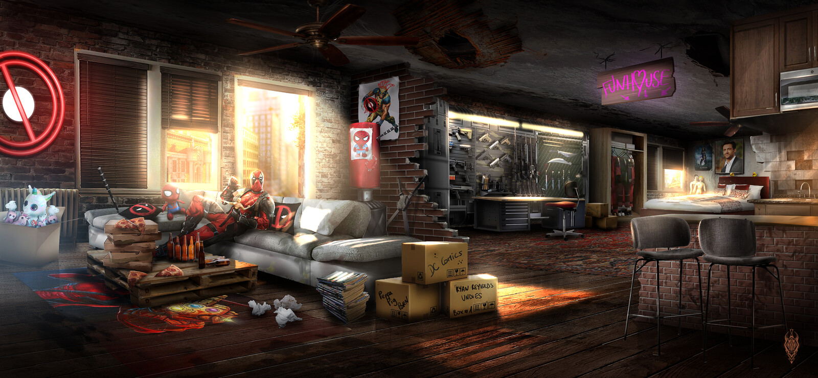 Pol Lerigoleur - Deadpool's Room