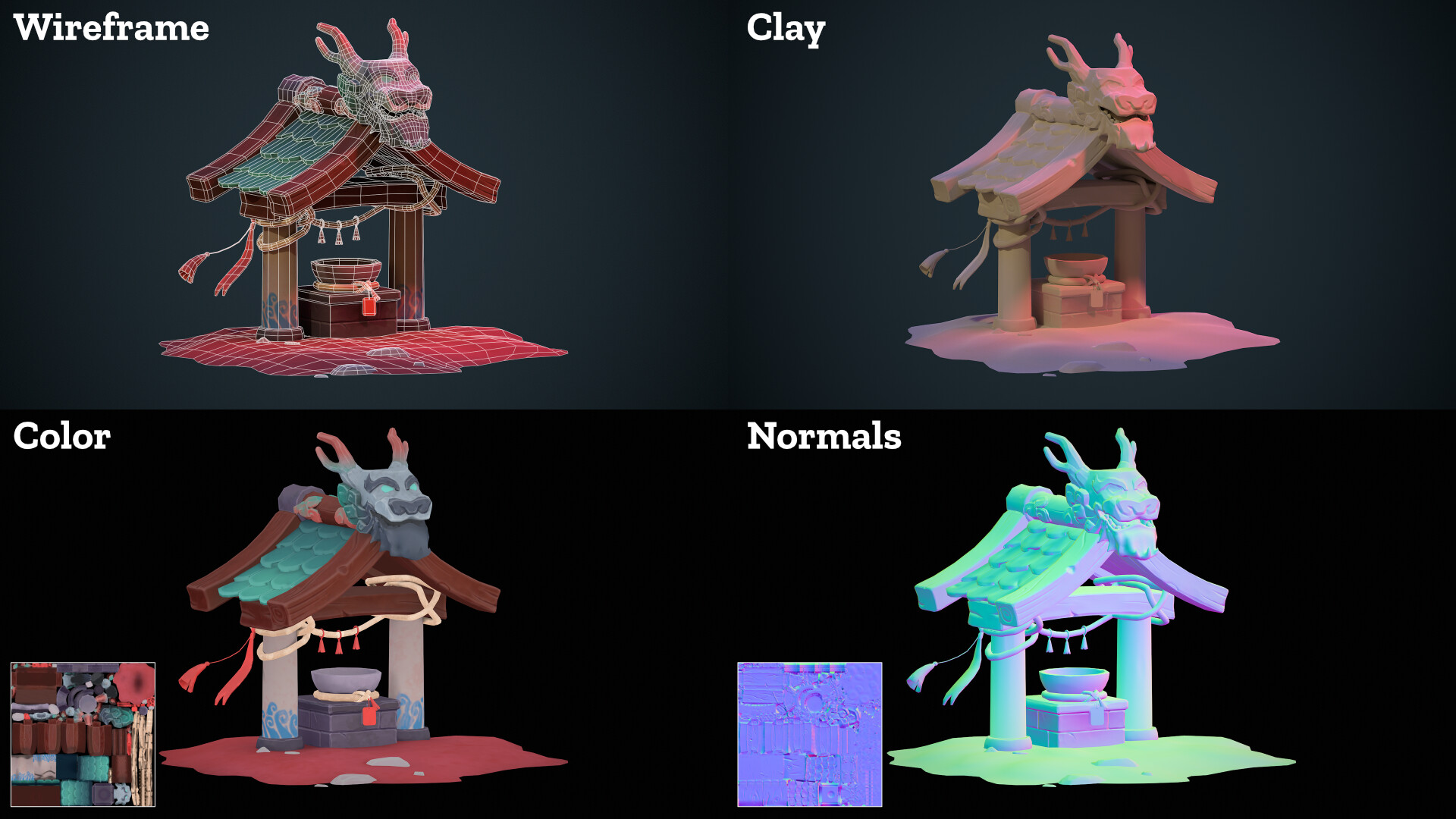 Jan Neumetzler - Stylized Shrine