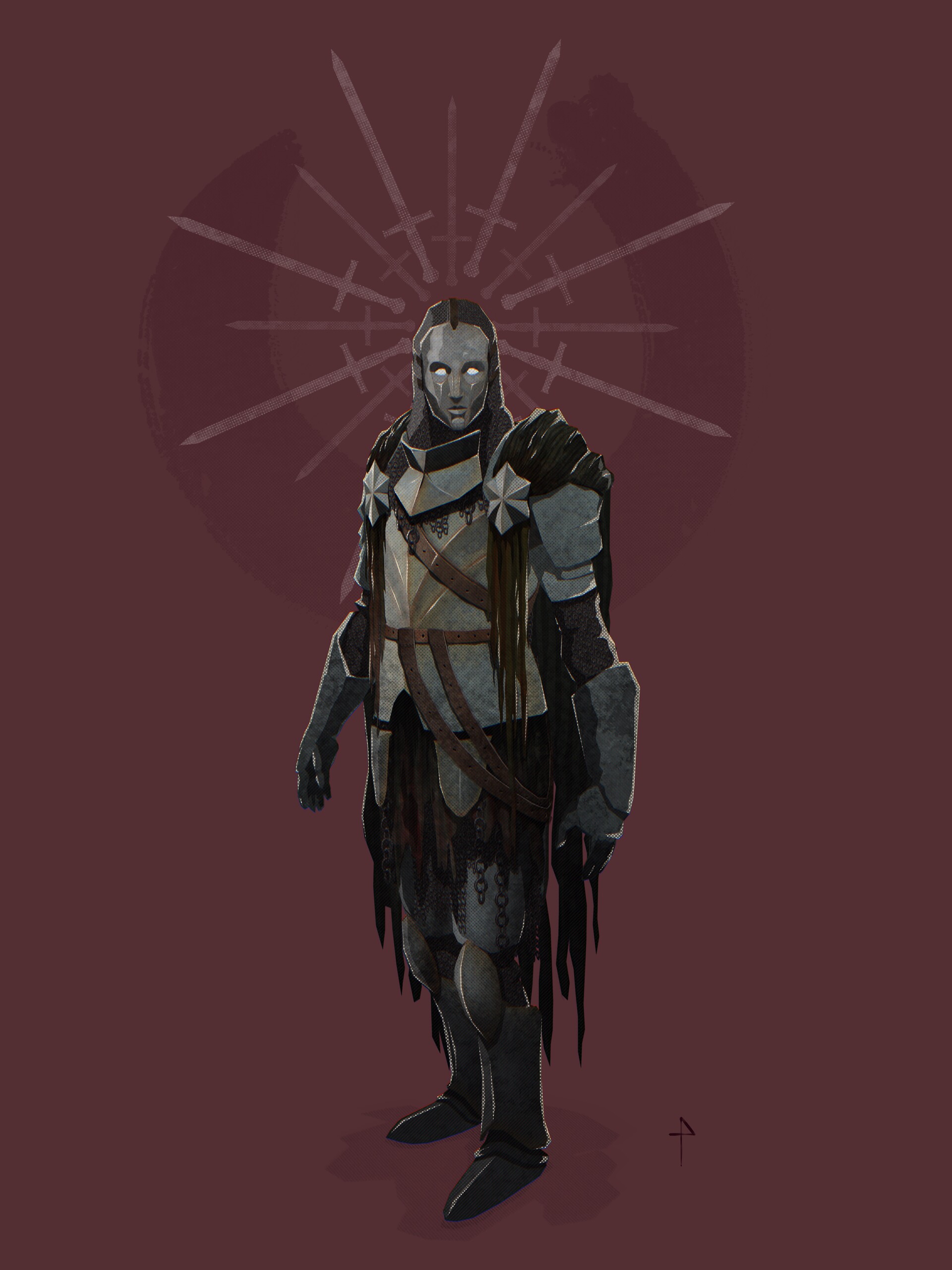 ArtStation - Knight armor study